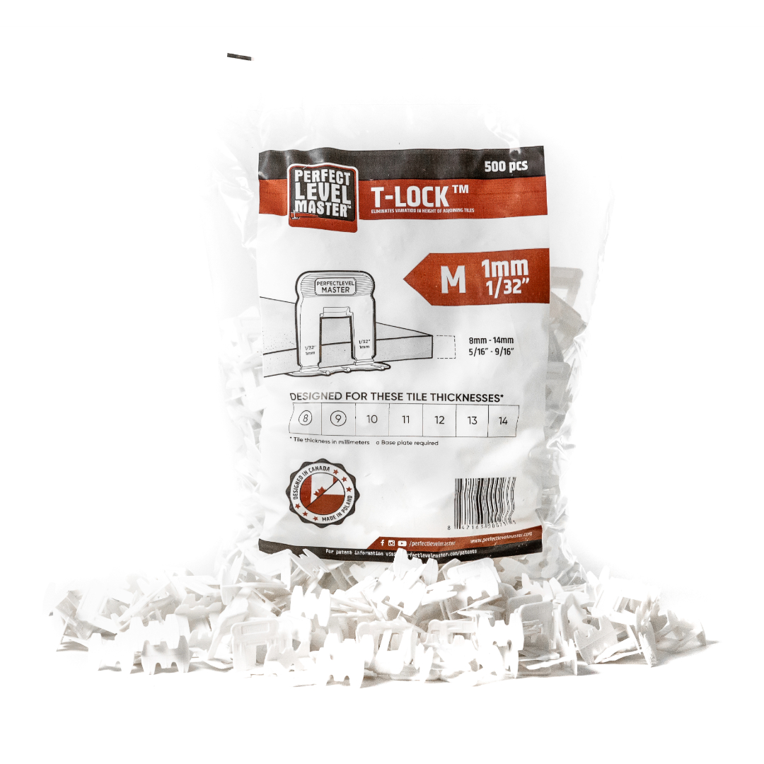 PERFECT LEVEL MASTER T-LOCK™ CLIPS - Detroit Diamond Tools