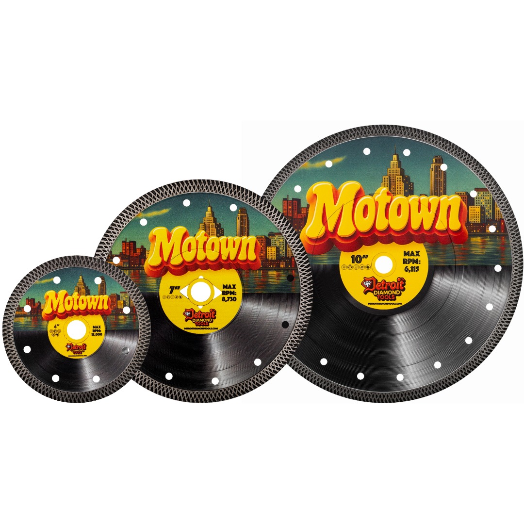 DDT MOTOWN™ TURBO BLADE – CONTINUOUS RIM FOR PORCELAIN & STONE ...